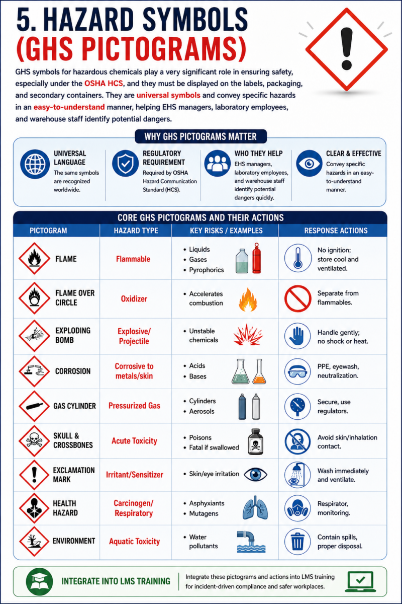 A Detailed List of Safety Symbols | CloudSDS