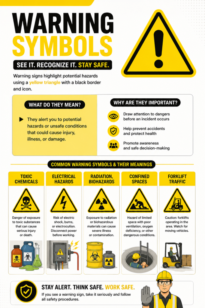A Detailed List of Safety Symbols | CloudSDS