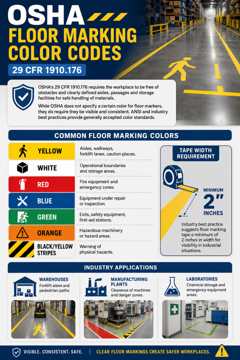 OSHA-Approved Safety Colors and Their Role a Detailed Guide.