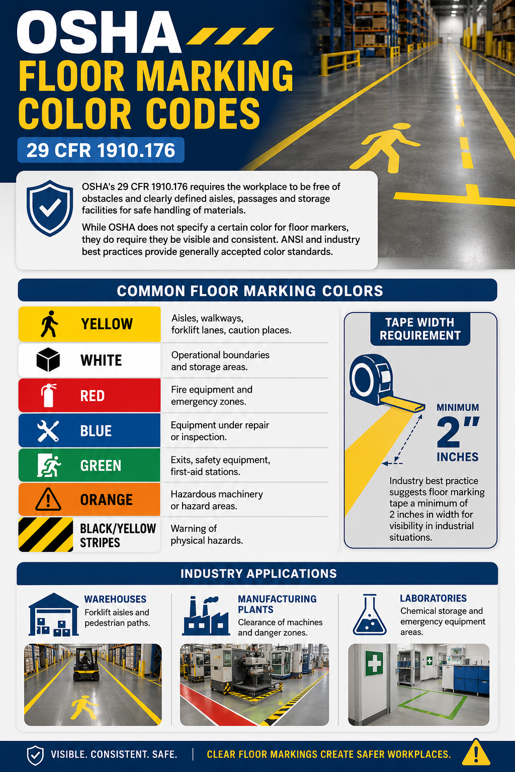 OSHA-Approved Safety Colors and Their Role a Detailed Guide.