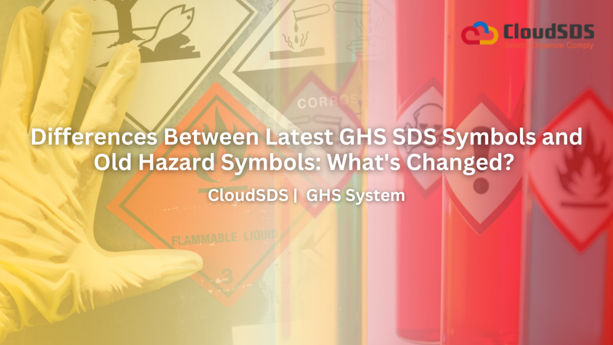 Differences Between Latest GHS SDS Symbols and Old Hazard Symbols: What ...