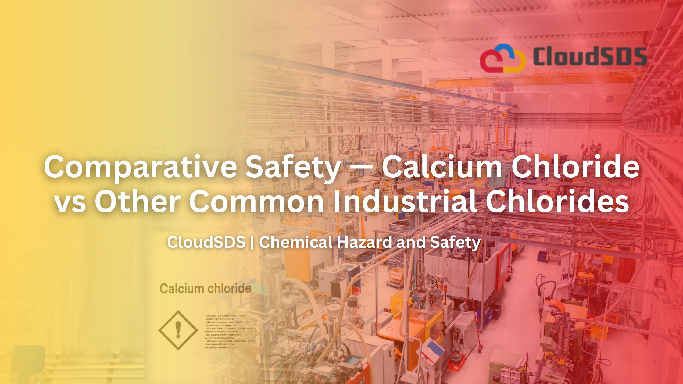 Comparative Safety — Calcium Chloride vs Other Common Industrial Chlorides