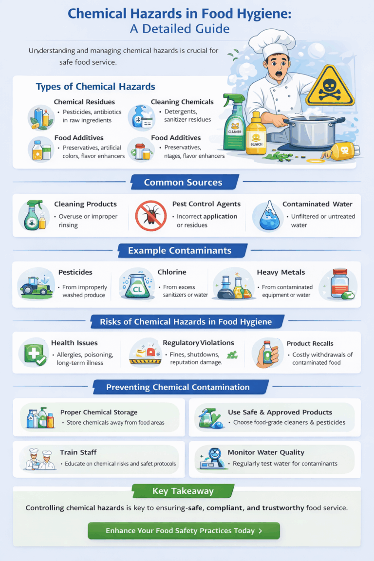 Chemical Hazards in Food Hygiene a Detailed Guide