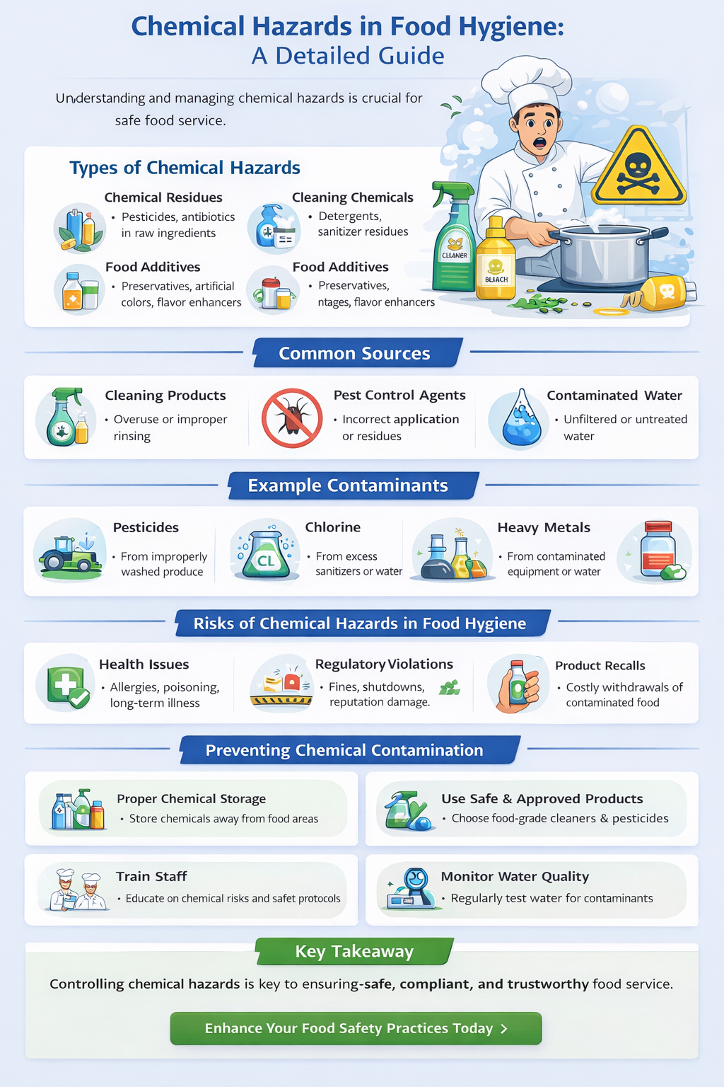 Chemical Hazards in Food Hygiene a Detailed Guide