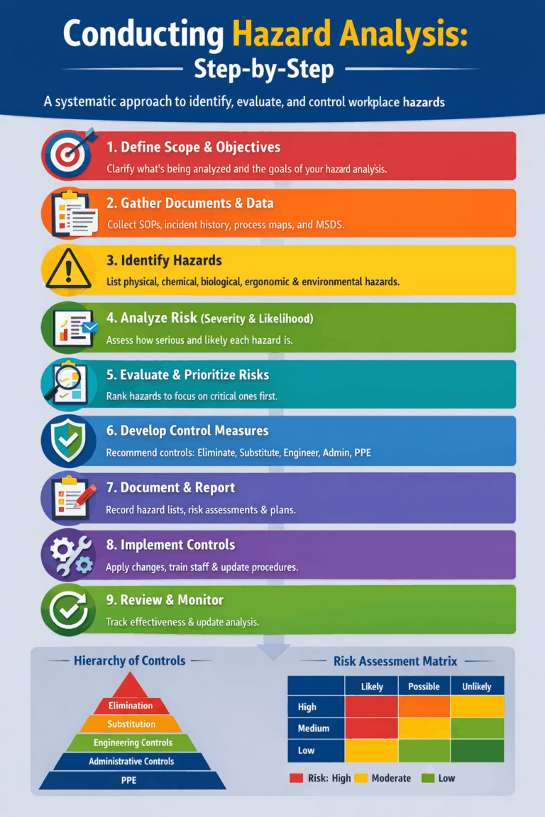 Legal Requirements for Hazard Analysis in Industries