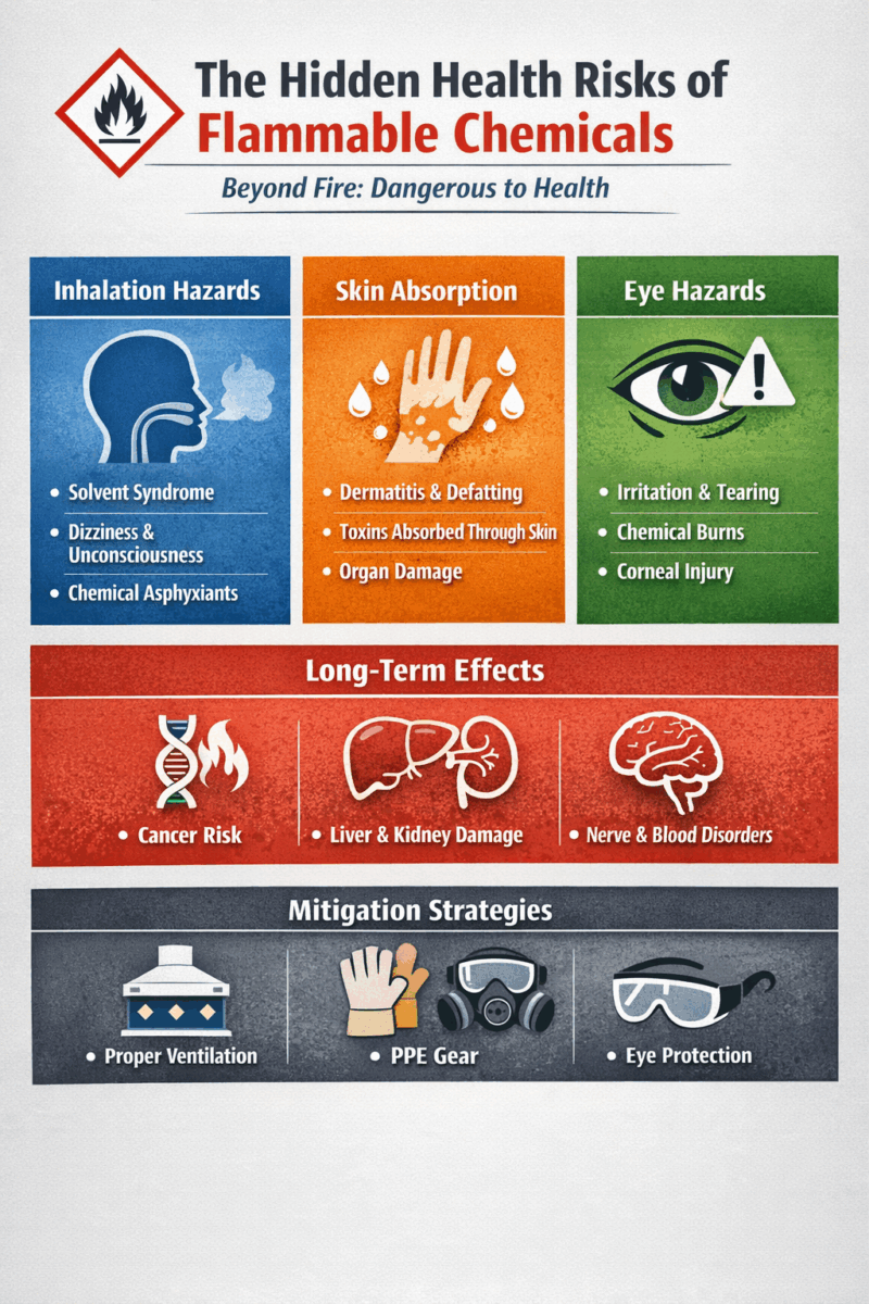 Common Health Risks of Flammable Chemicals Beyond Fire: Toxicity ...