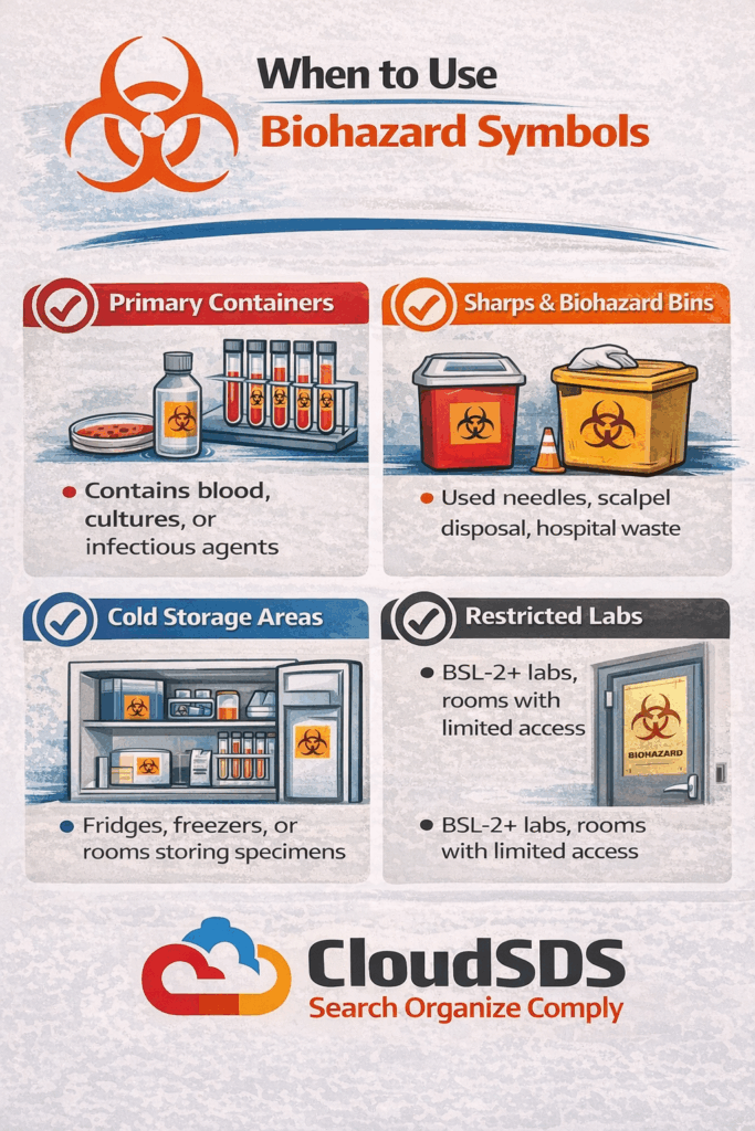 How to Use Biohazard Symbols Correctly: Labeling & Compliance Rules