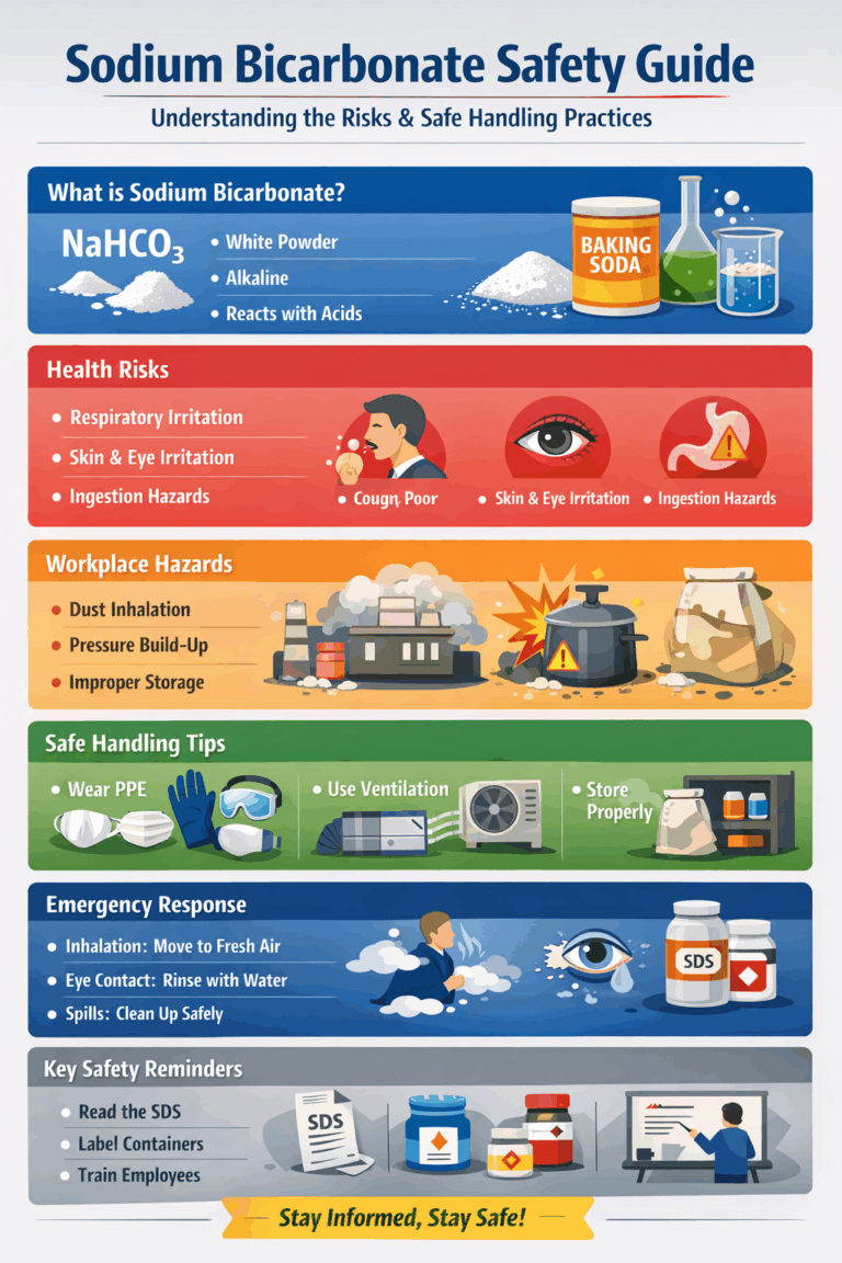 Sodium Bicarbonate Hazards: Safety, Health Risks, and Workplace ...